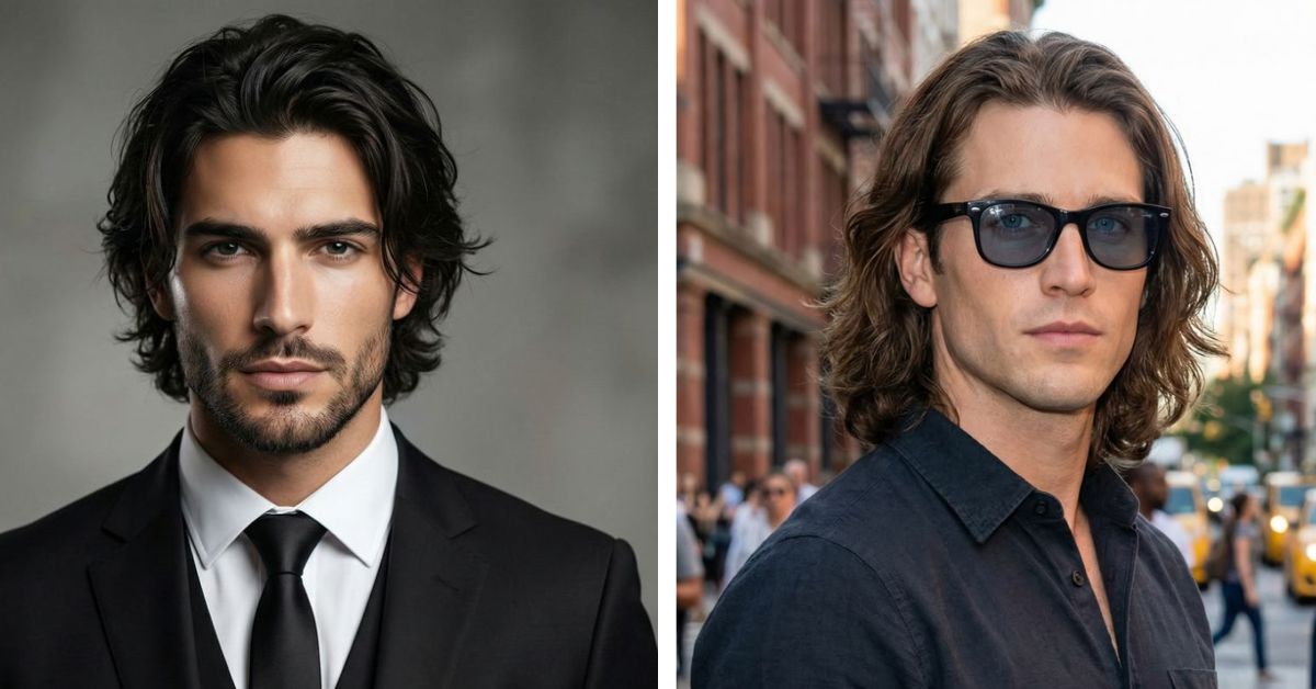 40 Men's Shoulder-Length Hairstyles for Men to Try